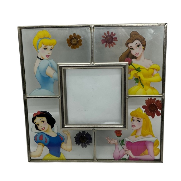 Disney | Accents | Disney Princesses Glass Picture Frame | Poshmark